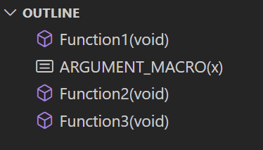 Macro expansion within #if/#elseif/#else/#endif construct prevents parsing of ensuing function ...