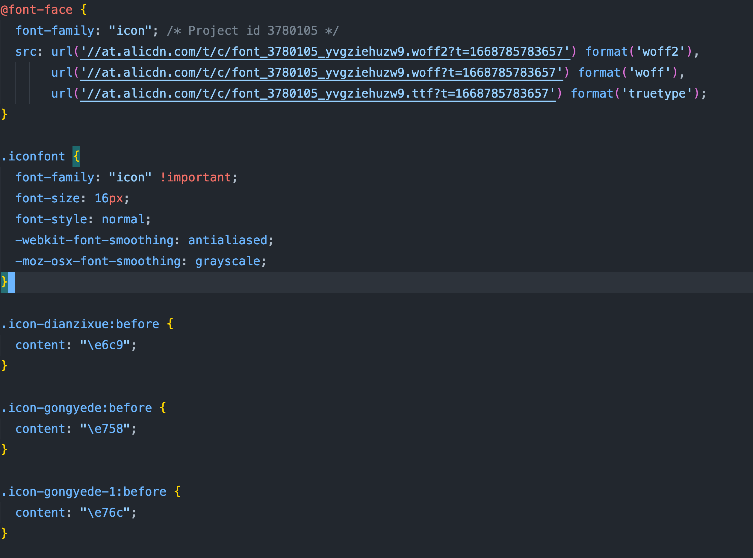 [icon 图标] 引入iconfont自定义图标不显示 · Issue 1162 · Tencent Tdesign Miniprogram · Github