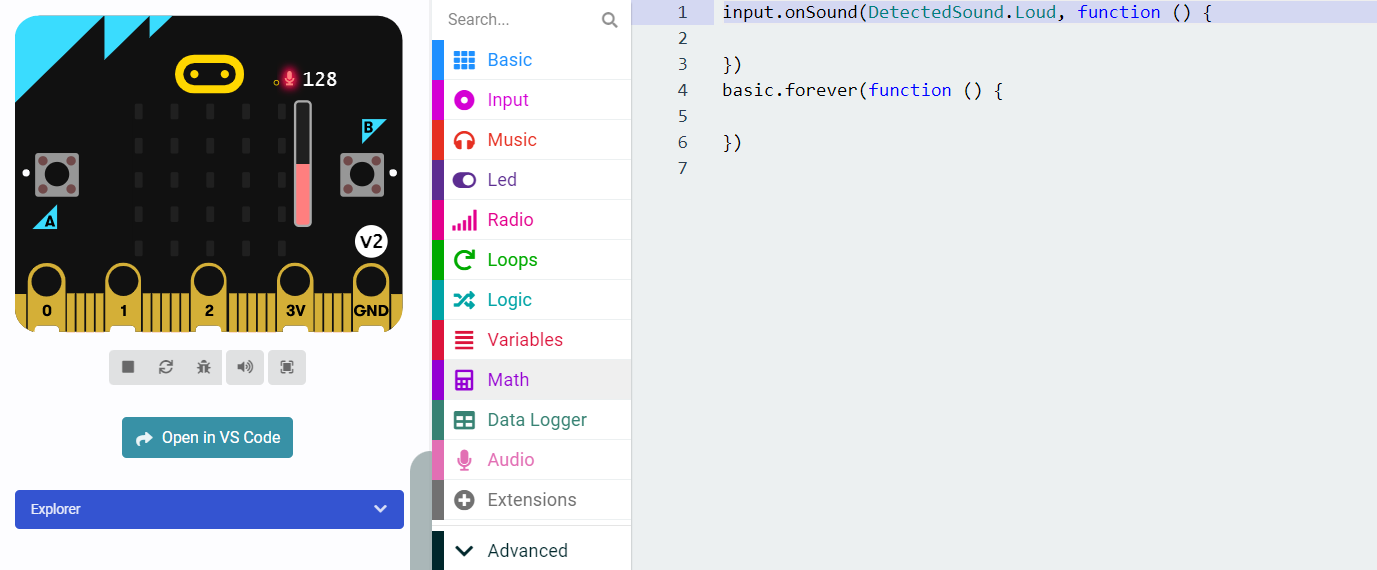 "Open in VS Code button" shows up when toggled to JavaScript · Issue #4979 · microsoft/pxt ...