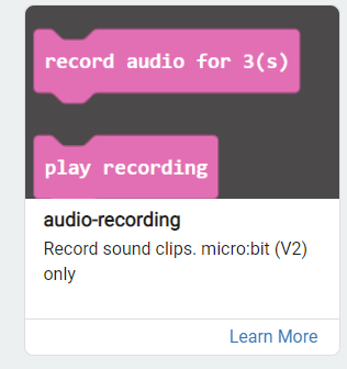 Art for new recording extension · Issue #5000 · microsoft/pxt-microbit · GitHub