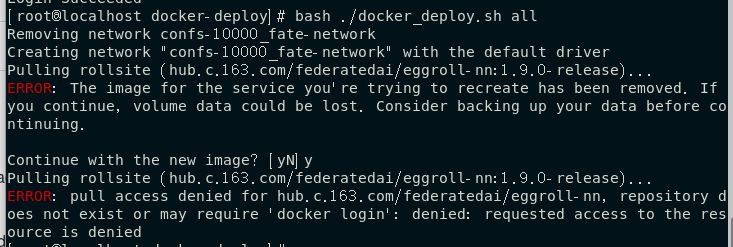 [Transfer Issue] 使用docker-compose版本测试homo_nn遇到的问题 · Issue #4377 · FederatedAI/FATE · GitHub
