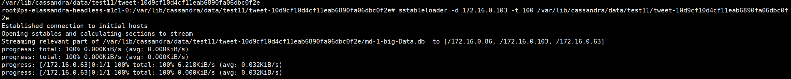 elassandra is restored to a different cluster · Issue #364 · strapdata/elassandra · GitHub