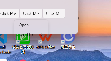 After open systembackdrop in menuflyout(Default),menuflyout background show transparent casually ...