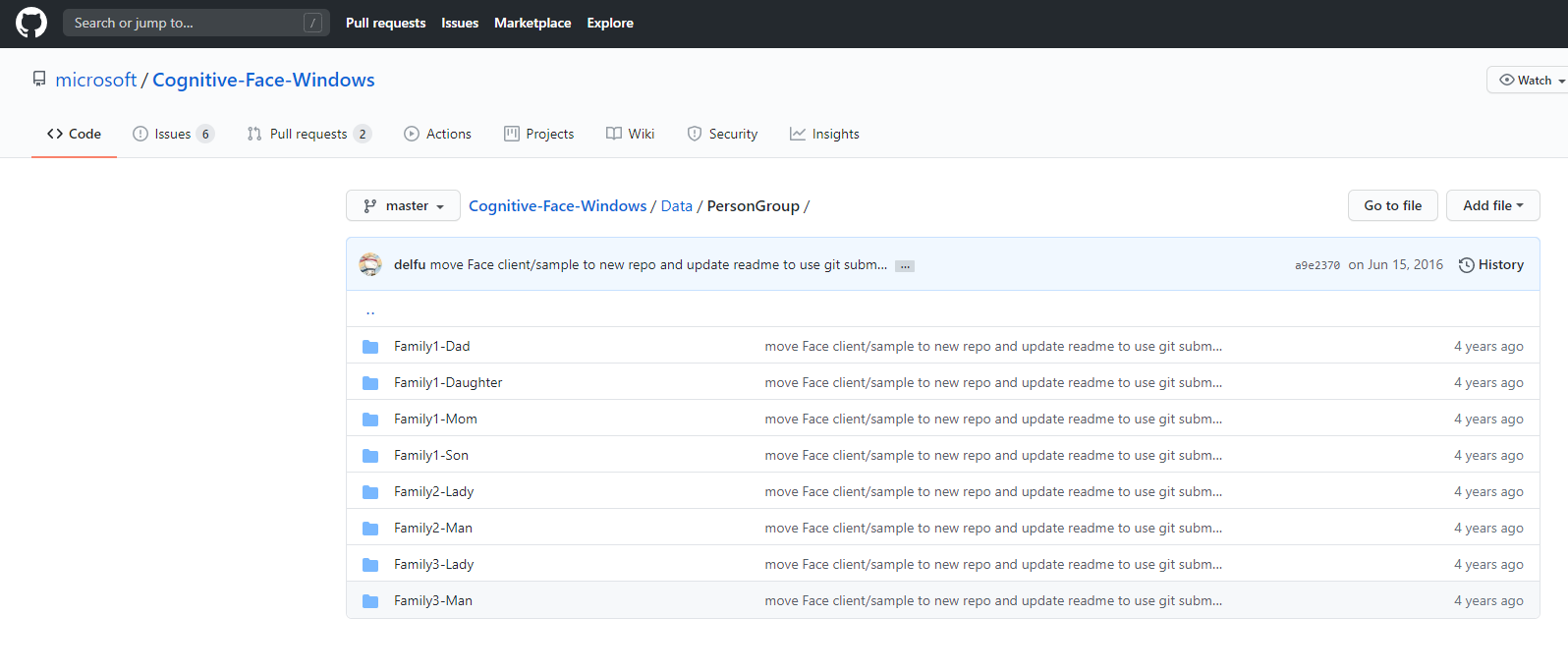 No Photos for Anna, Bill, and Clare in github repo. · Issue #59299 ...