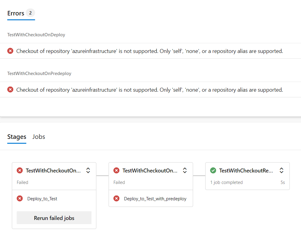 Checking Out Multiple Repos In A Deployment Job Is Not Working · Issue 