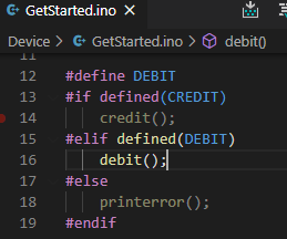 Syntax highlighting and #ifdef · Issue #1094 · microsoft/vscode-arduino · GitHub