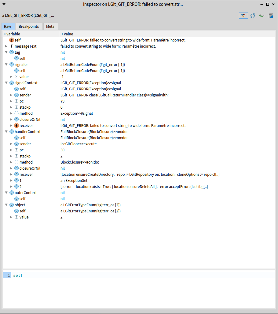 [Bug] IceGenericError when using Metacello loading script with the last P11 VM · Issue #13726 ...