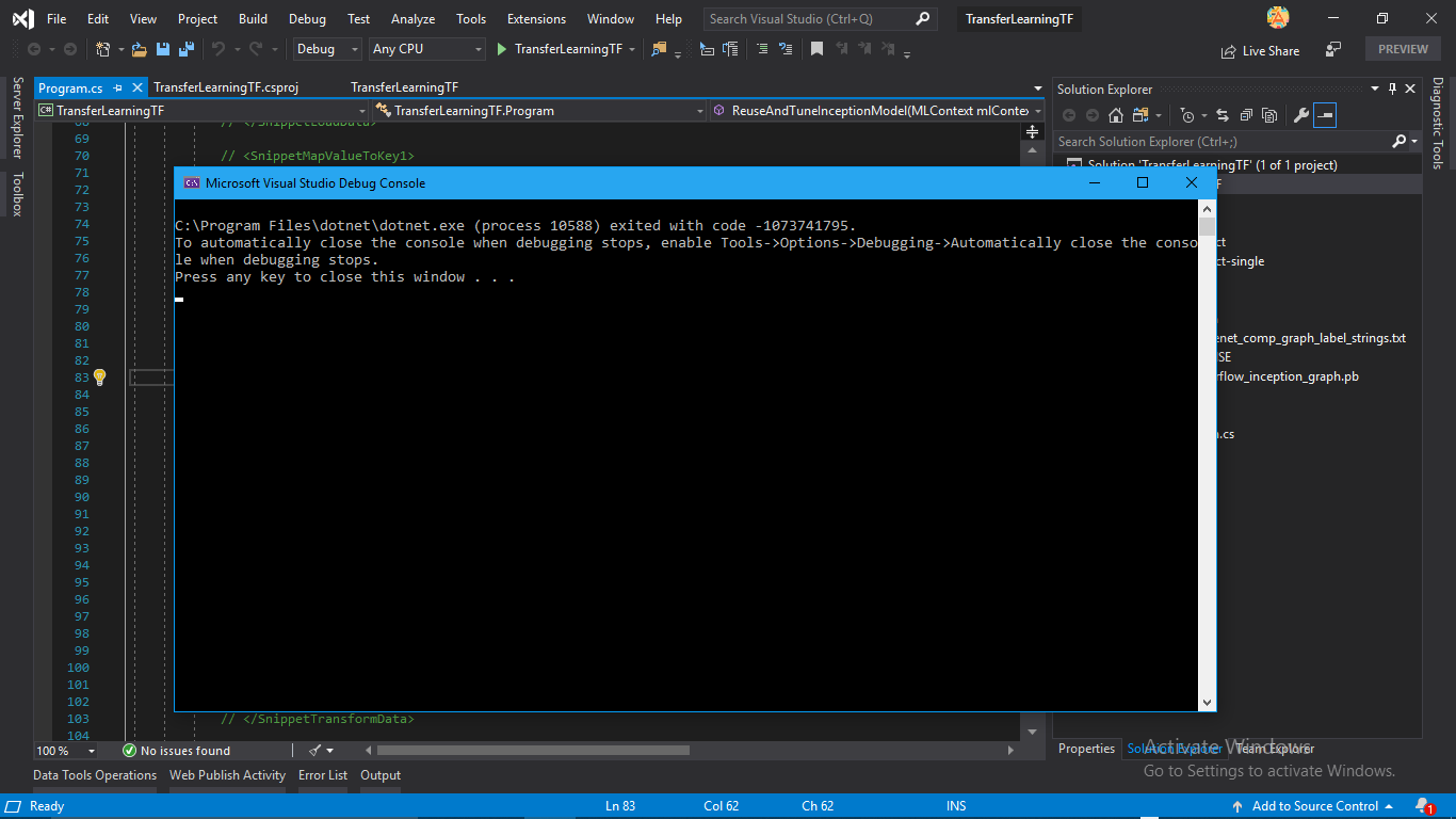 Doesnt Show Any Output · Issue 12865 · Dotnetdocs · Github