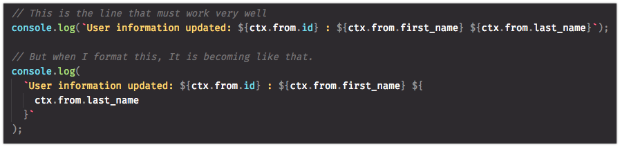 Format is not working well when editor is word-wrapping · Issue #461 ...
