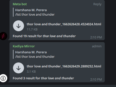 Not showing telegraph page. · Issue #1054 · anasty17/mirror-leech-telegram-bot · GitHub