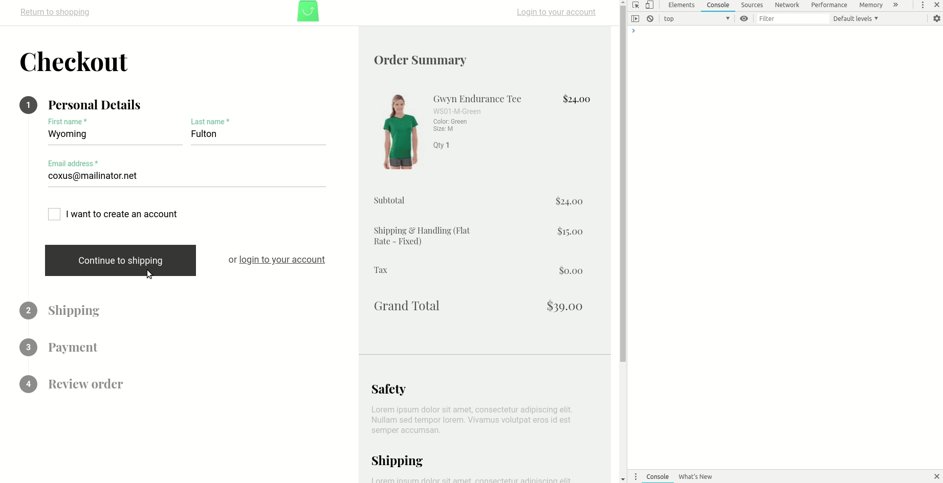 Error Placing An Order · Issue 3067 · Vuestorefront Vue Storefront · Github