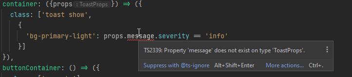Toast: Message prop is missing from ToastProps type · Issue #4568 · primefaces/primevue · GitHub