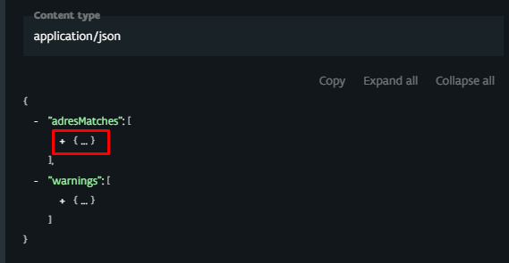 When you click on 'Collapse all' there is no + visible for expansion ...