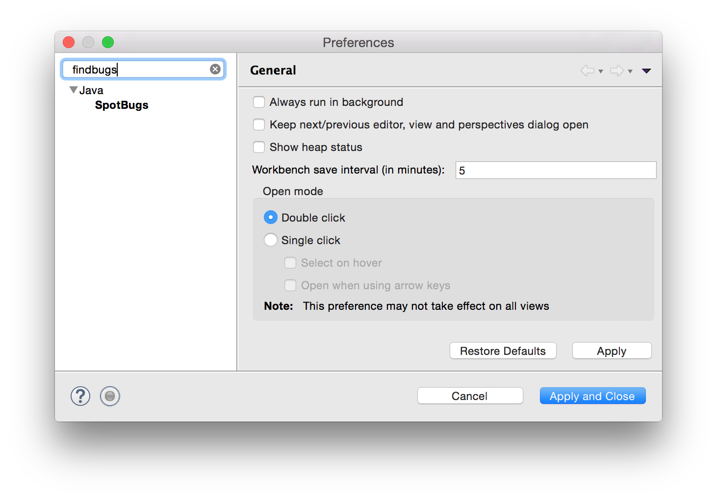Allow additional keywords to search for SpotBugs preference page · Issue #210 · spotbugs ...
