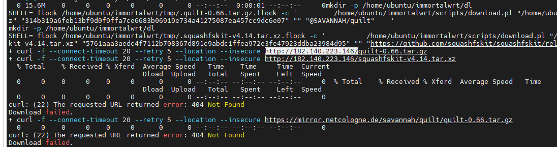 有些源的地址不对，不知道怎么改 · Issue #327 · immortalwrt/immortalwrt · GitHub