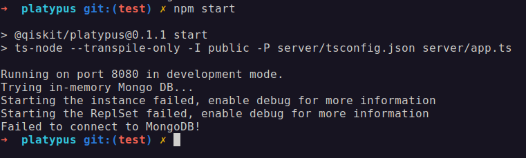 Failed to connect to MongoDB! · Issue #995 · Qiskit/platypus · GitHub