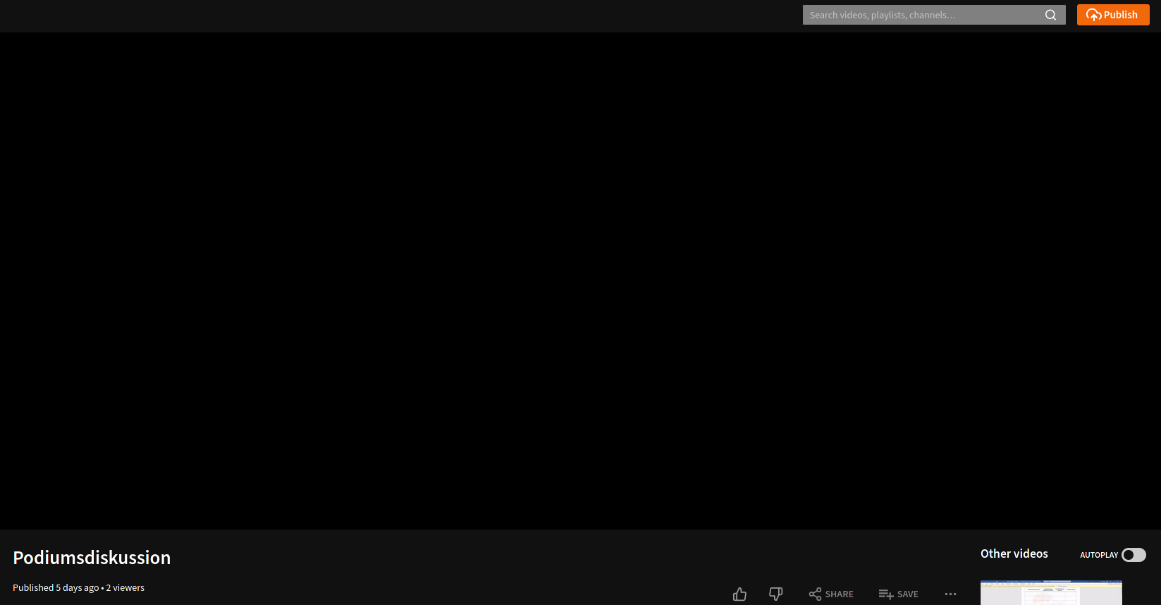 Display player message on live stream interruption · Issue #4408 · Chocobozzz/PeerTube · GitHub