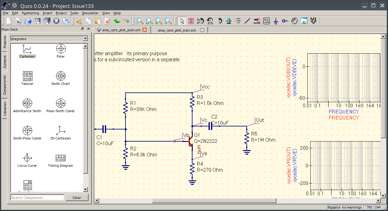 xyce examples don't work · Issue #133 · ra3xdh/qucs_s · GitHub