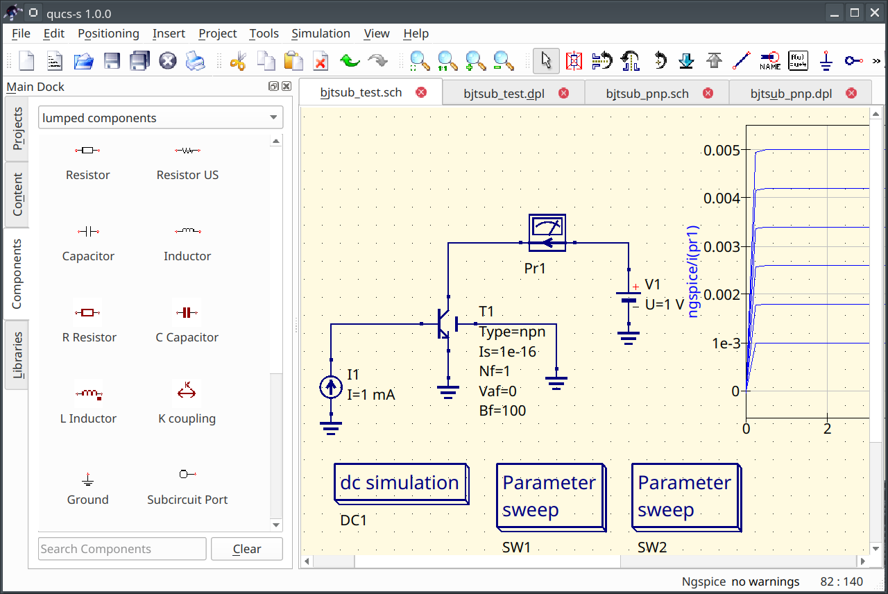 4-pin BJT device · Issue #164 · ra3xdh/qucs_s · GitHub