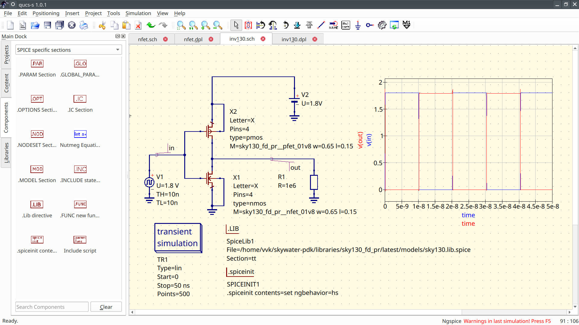 Add .LIB directive support · Issue #242 · ra3xdh/qucs_s · GitHub