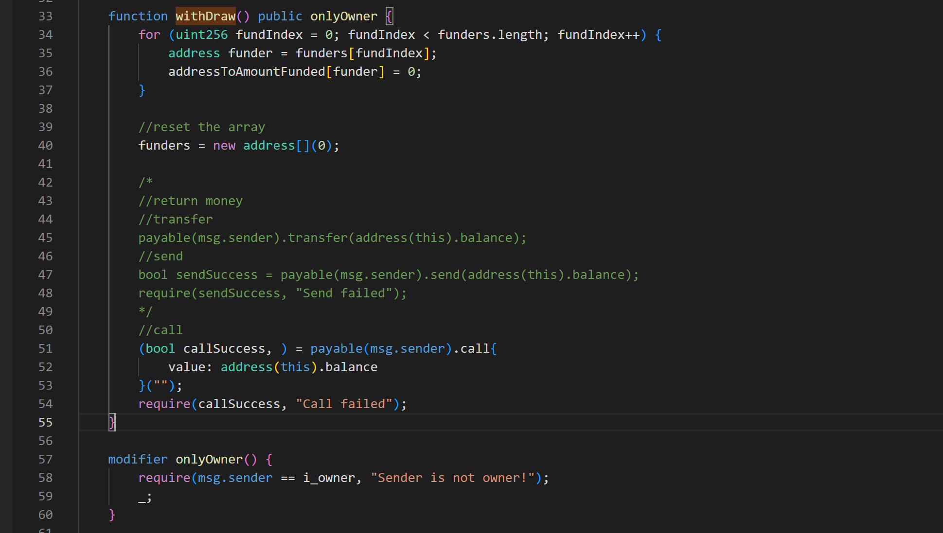 Lesson 7:AssertionError: Expected transaction to be reverted · smartcontractkit full-blockchain ...