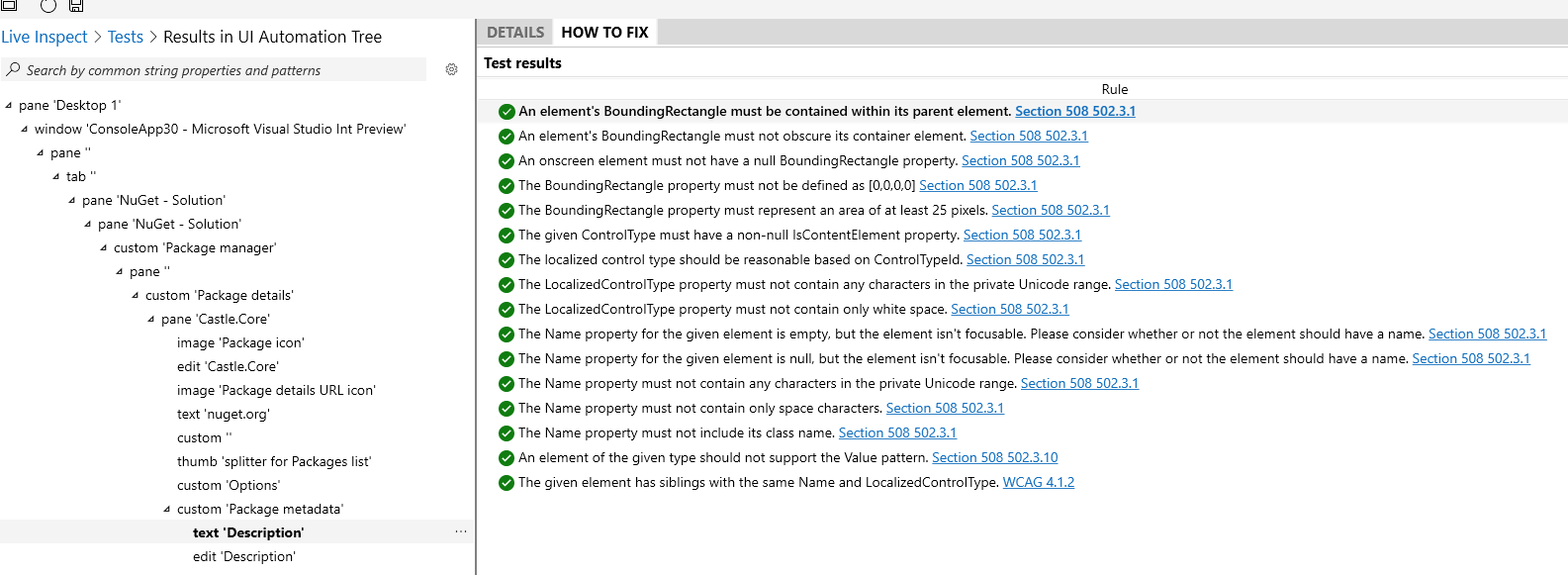 Grid columns for selecting project skipped with Tab but not with Shift ...