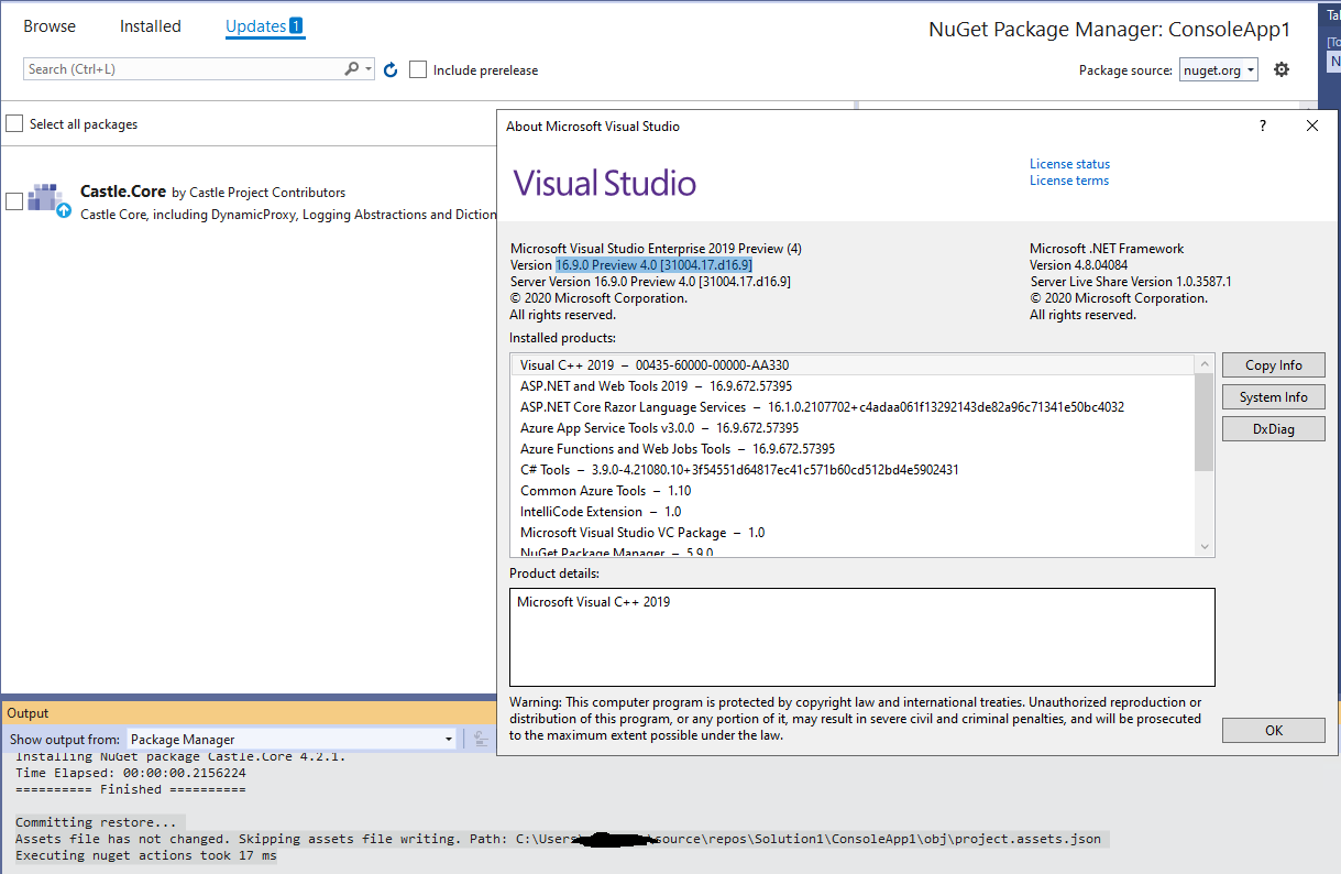 Downgrading Then Updating To The Original Package Version Fails In Codespaces · Issue 10539 