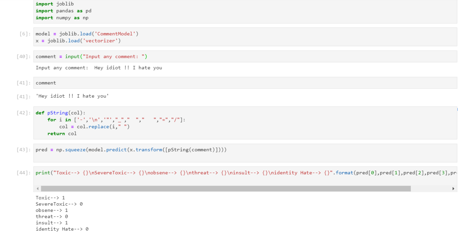 Github Souravkatkaroffensive Language Detection Analysis Of Comments Using Deep Learning