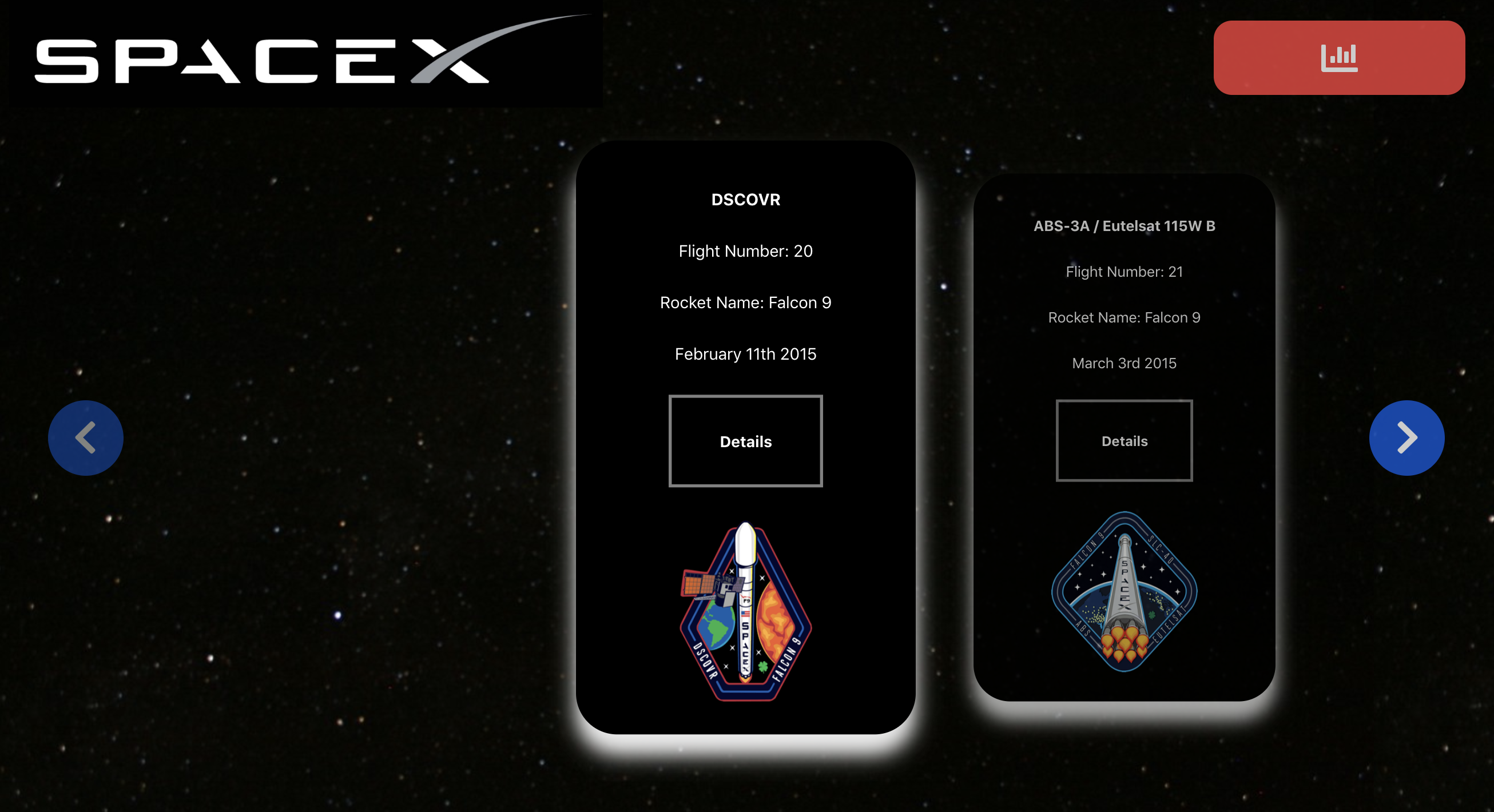 GitHub - jo1807/spaceX: React project to display SpaceX api data