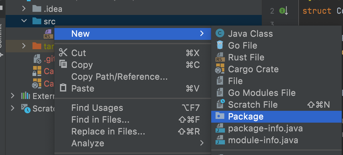 Create new directory in IDEA · Issue #7686 · intellij-rust/intellij ...