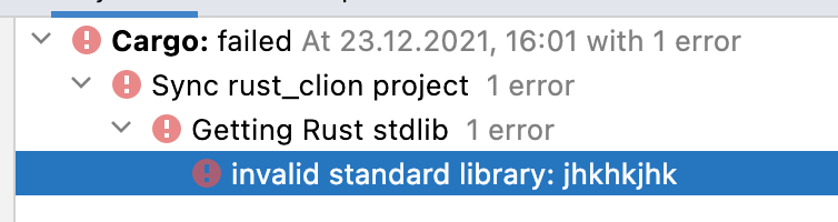 Setting up the path to the standard library · Issue #8327 · intellij-rust/intellij-rust · GitHub