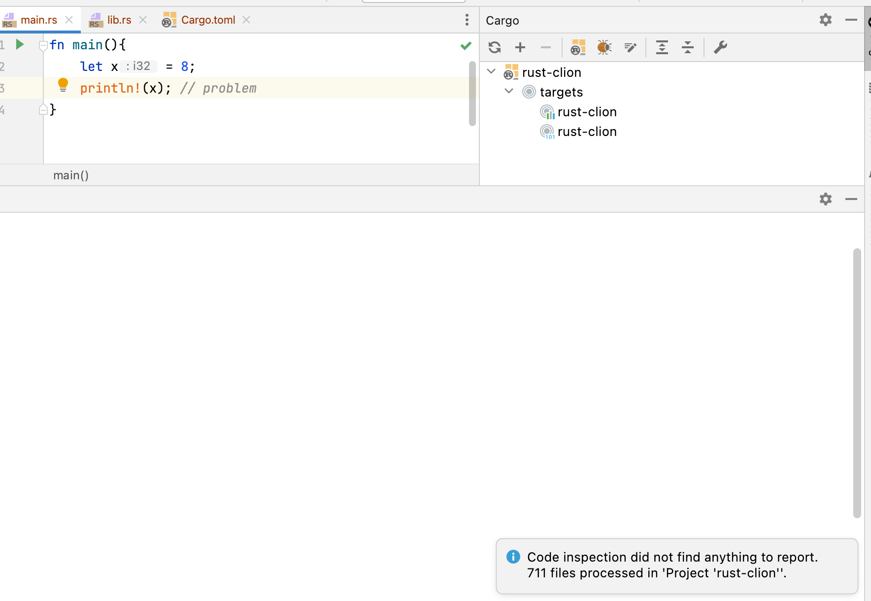 Add Notification If External Linter Failed To Execute · Issue 8775 · Intellij Rustintellij