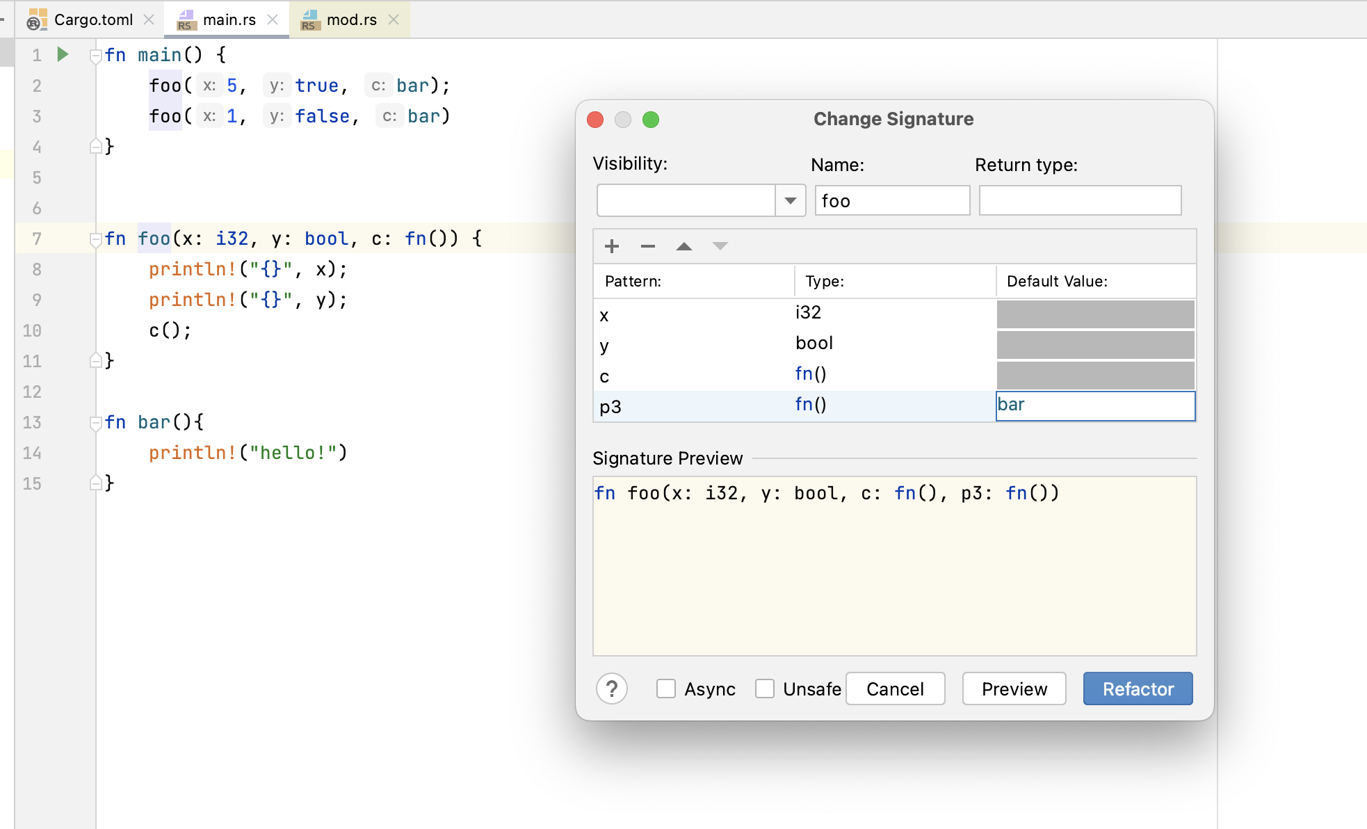 Change signature with `fn()` parameter adds incorrect import · Issue #9230 · intellij-rust ...