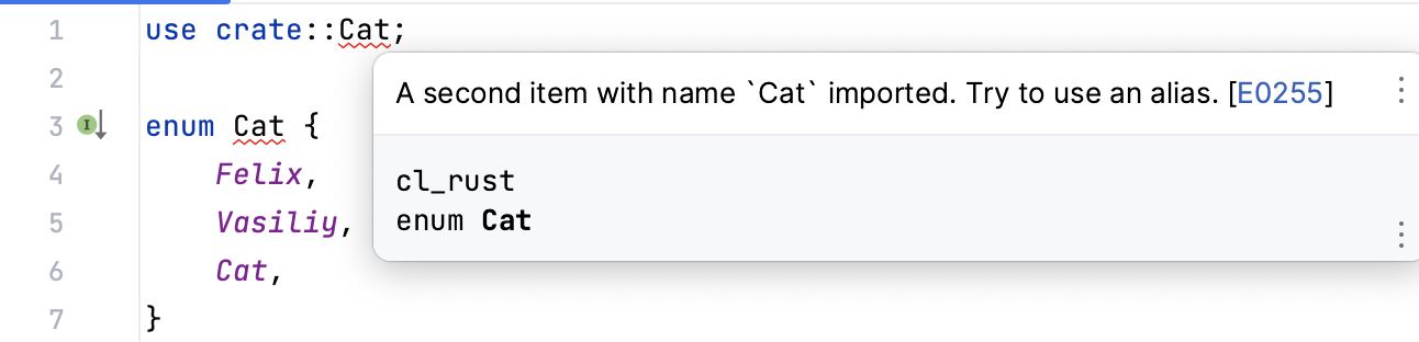 Plugin acts incorrect then enum variant has same name as enum · Issue ...