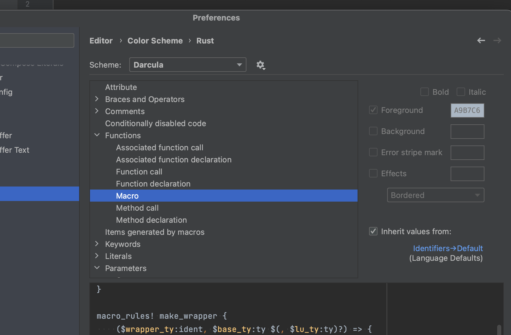 Code colouring for macros does not appear after dynamic installation · Issue #9821 · intellij ...