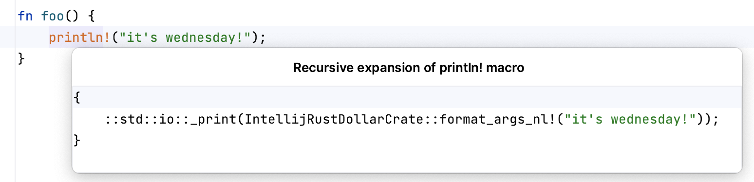 `intellijrustdollarcrate` Appears In Macro Expansion · Issue 10164 · Intellij Rustintellij 