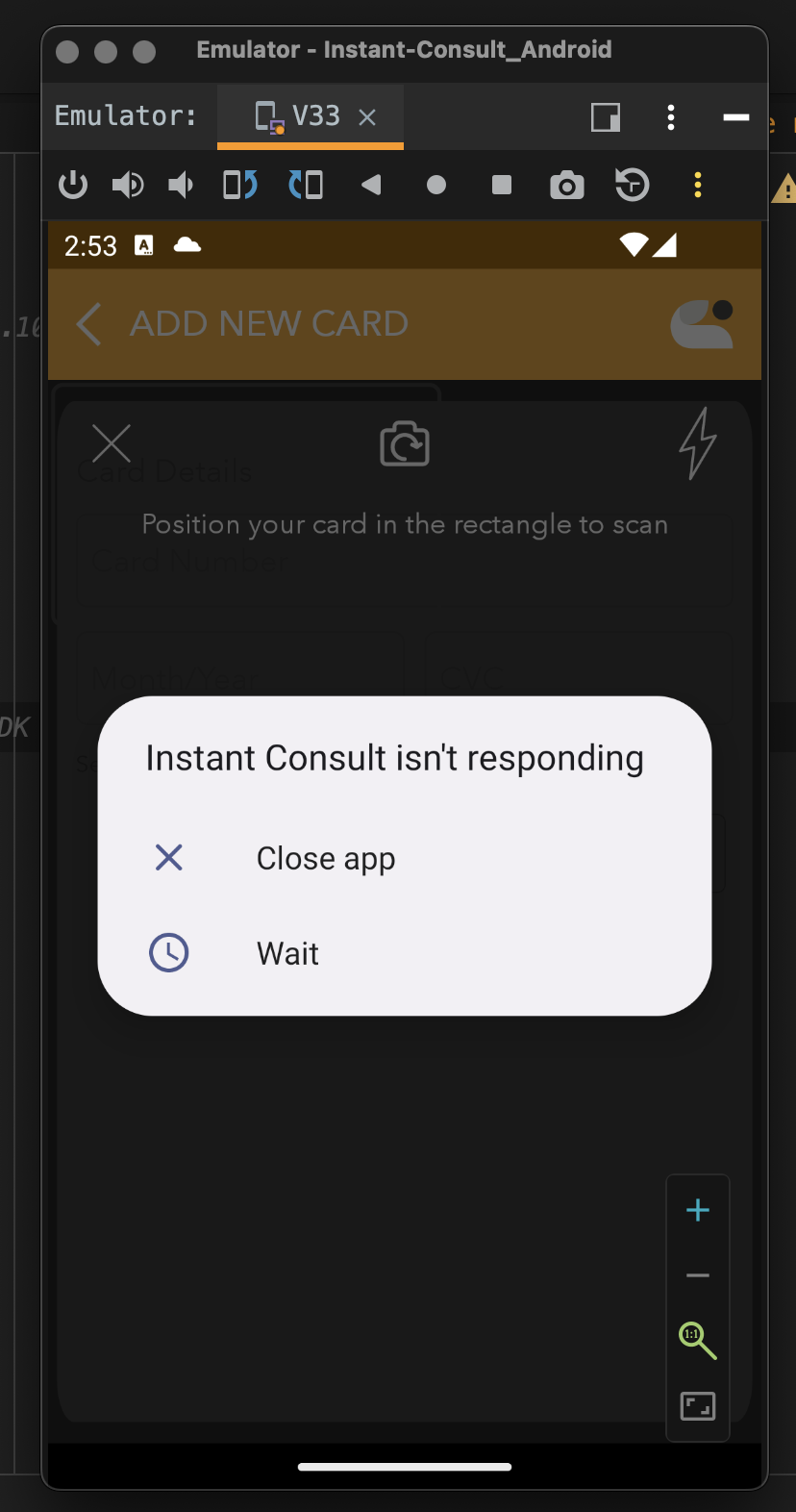 [BUG] Crash in CardScanFragment · Issue #5779 · stripe/stripe-android · GitHub