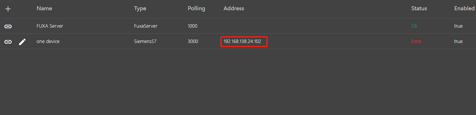 S7 connection does not support adding ports · Issue #820 · frangoteam/FUXA · GitHub