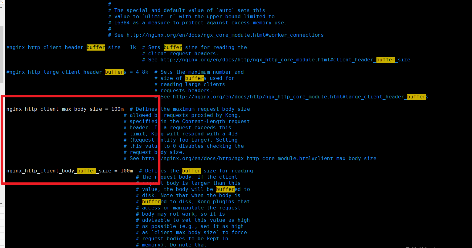 After uploading files through kong, the time consumption increased obviously(request_time ...