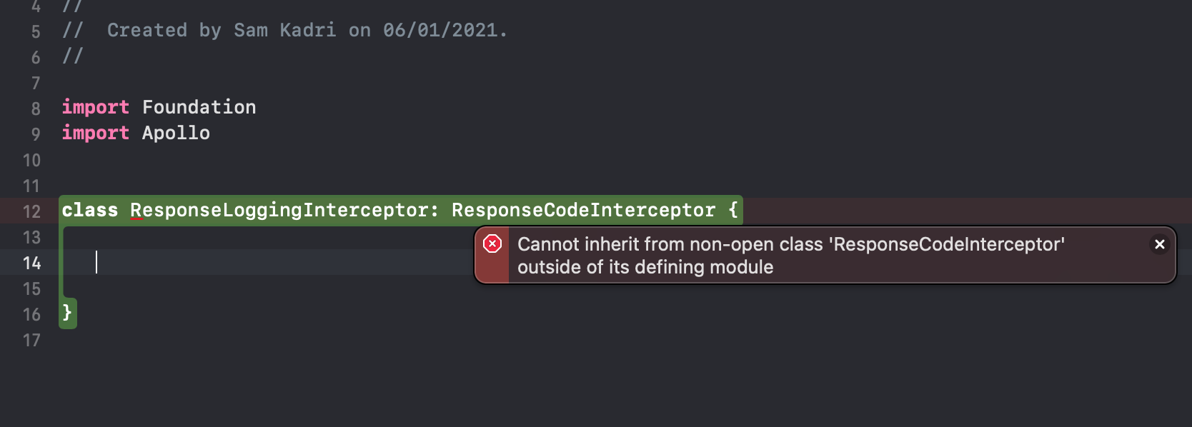 Advanced: ResponseCodeInterceptor · Issue #1607 · apollographql/apollo-ios · GitHub