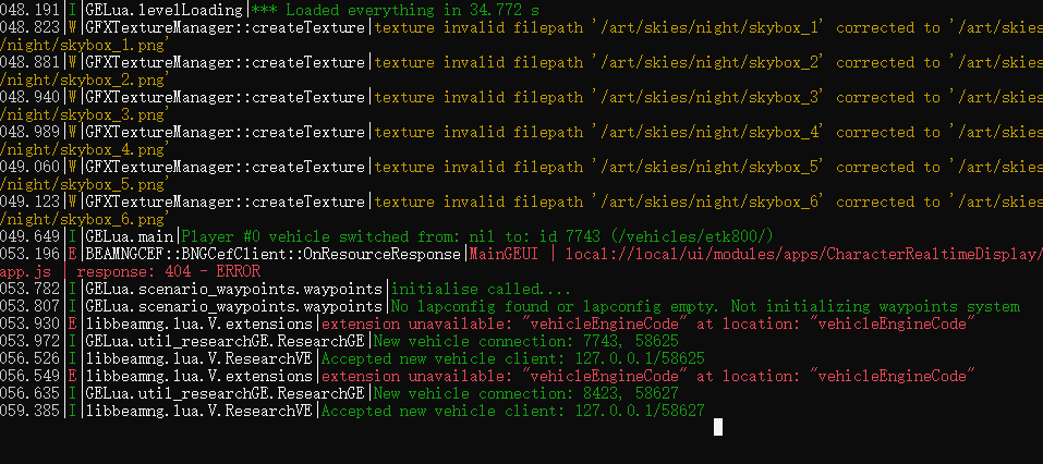 Calling lua module functions failed · Issue #144 · BeamNG/BeamNGpy · GitHub