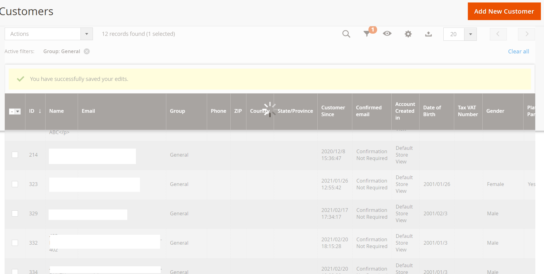Inline edit admin grid record while filter with conditions error. · Issue #32717 · magento ...
