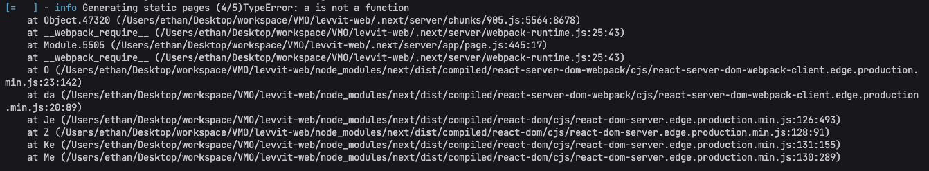 When building a Next.js 13 project using version 9.77.7, an error occurs · Issue #1544 · pmndrs ...