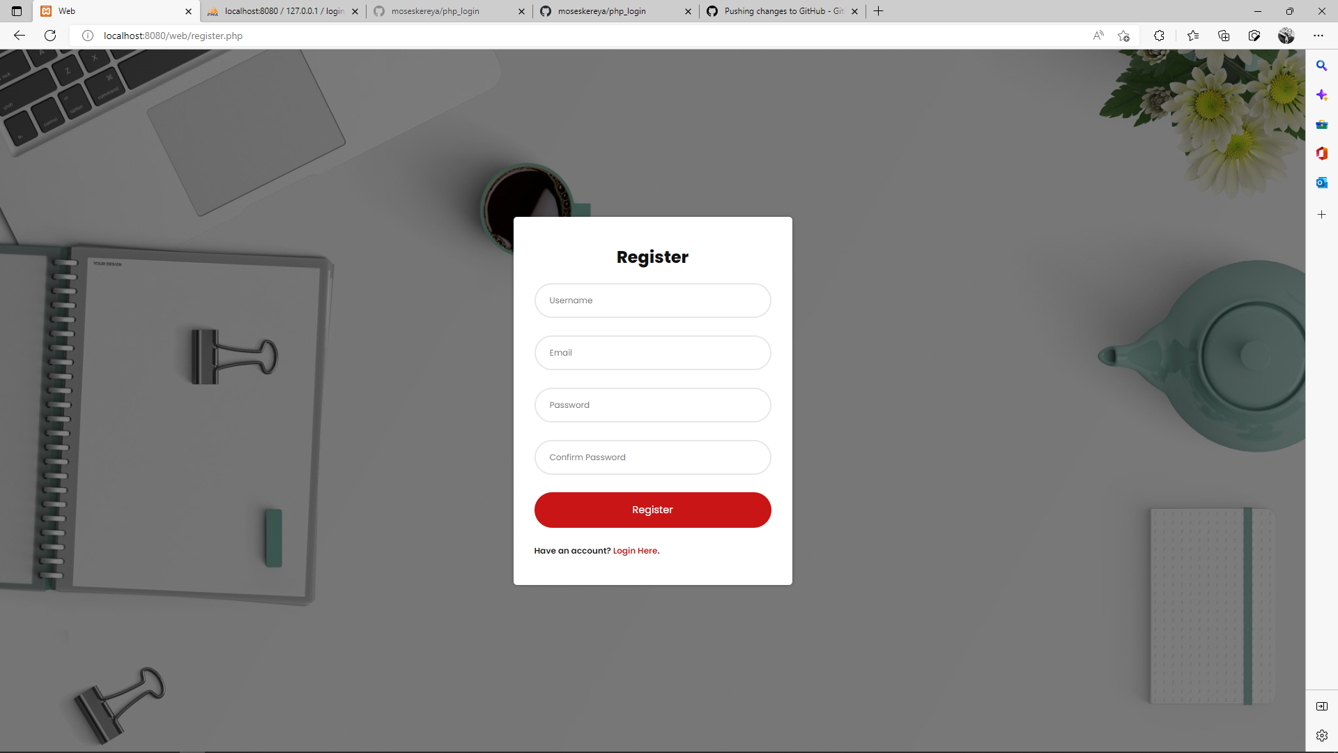 GitHub - moseskereya/php_login