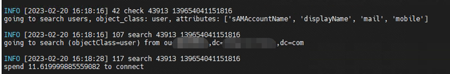 MAD目录下用户的登录耗时过长 · Issue #927 · TencentBlueKing/bk-user · GitHub MAD目录下用户的登录耗时过长 · Issue #927 · TencentBlueKing/bk-user · GitHub