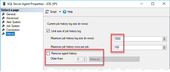 Extend documentation to change sql agent defaults · Issue #263 ...