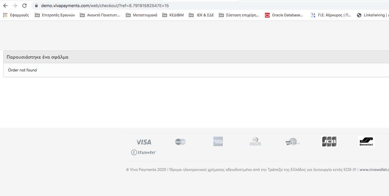 Create Order > PHP > ERROR: Order Not Found · Issue #1948 · VivaPayments/API · GitHub
