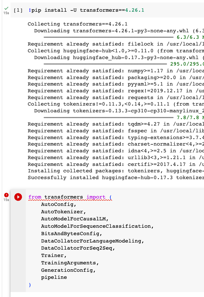 Importerror Cannot Import Name Checkpeftversion From Transformersutils Usrlocallib