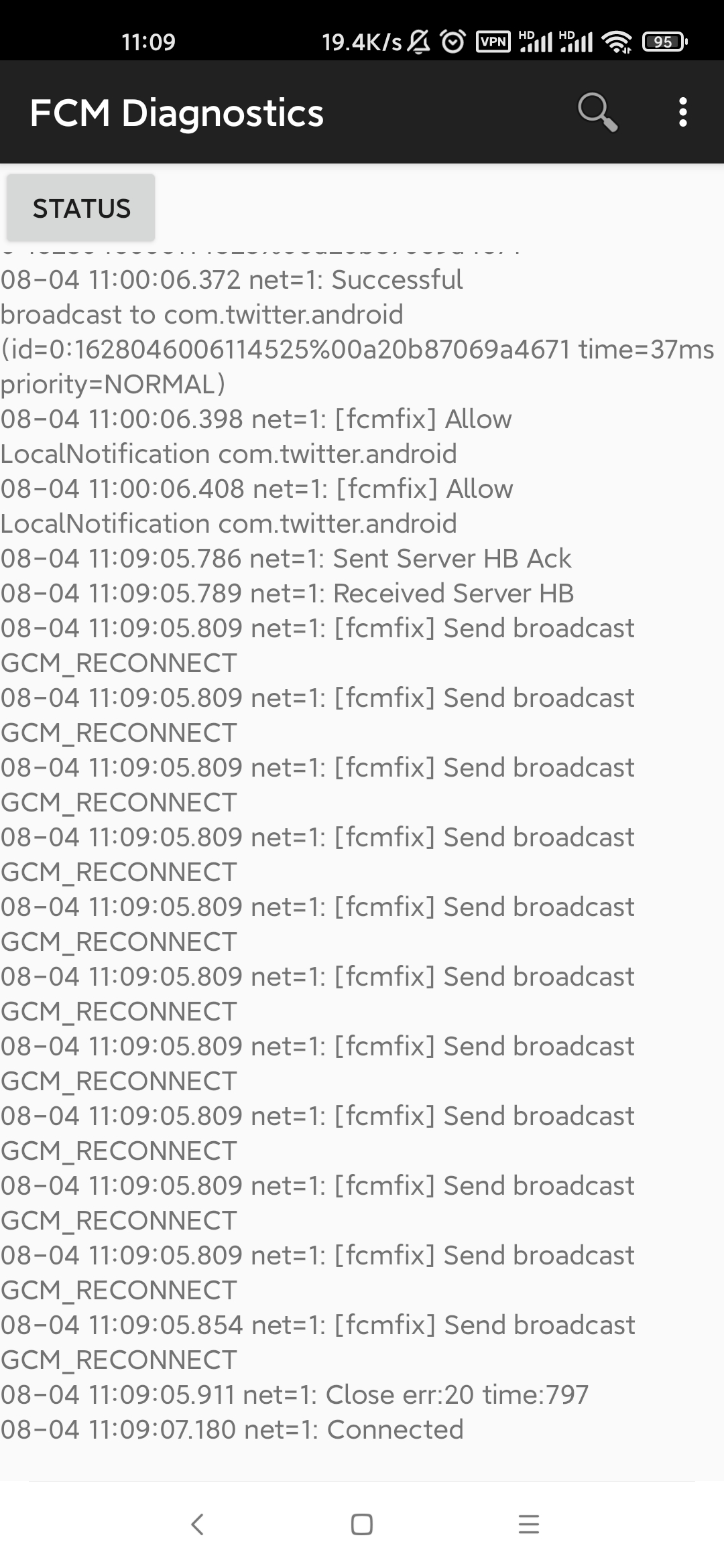 WiFi下即使fcm已连接也收不到推送 · Issue #17 · kooritea/fcmfix · GitHub