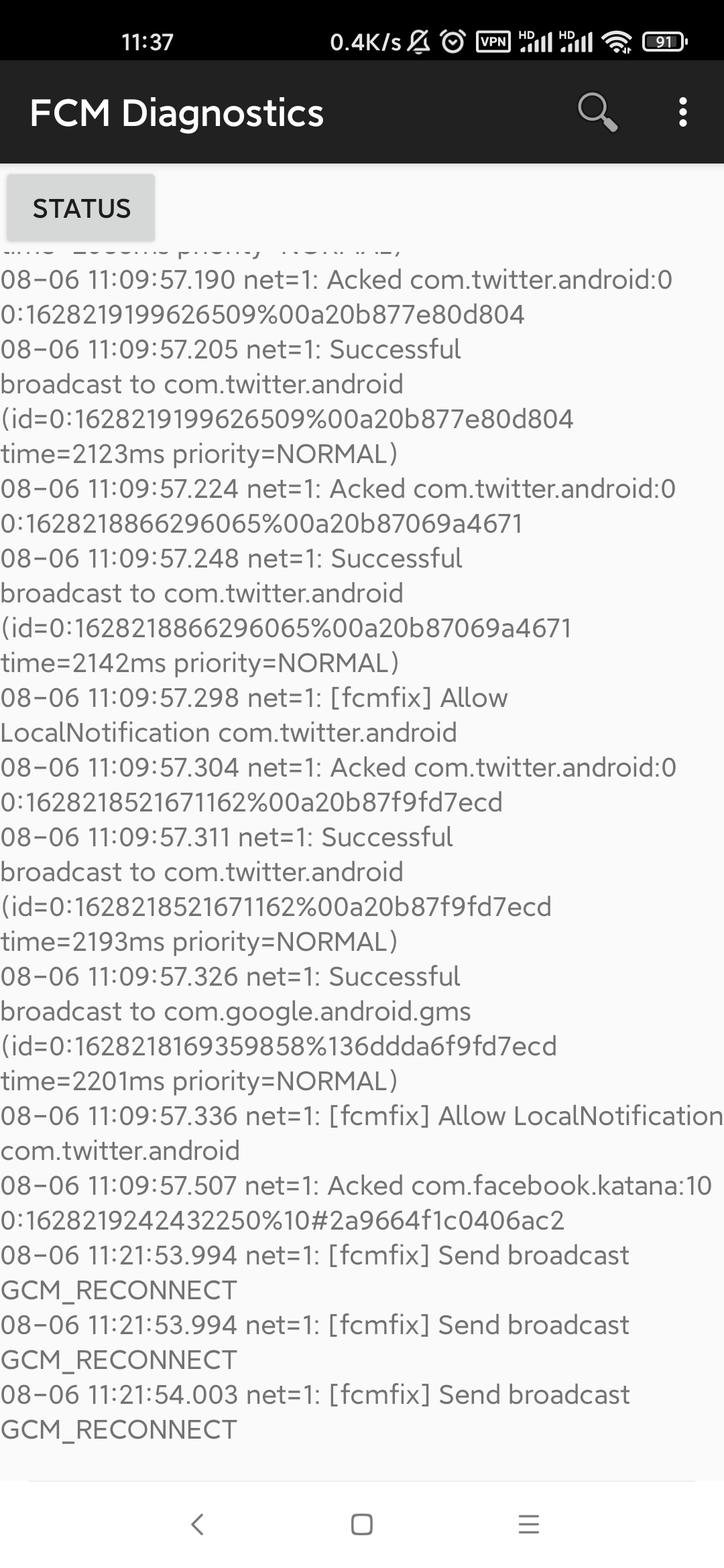 WiFi下即使fcm已连接也收不到推送 · Issue #17 · kooritea/fcmfix · GitHub